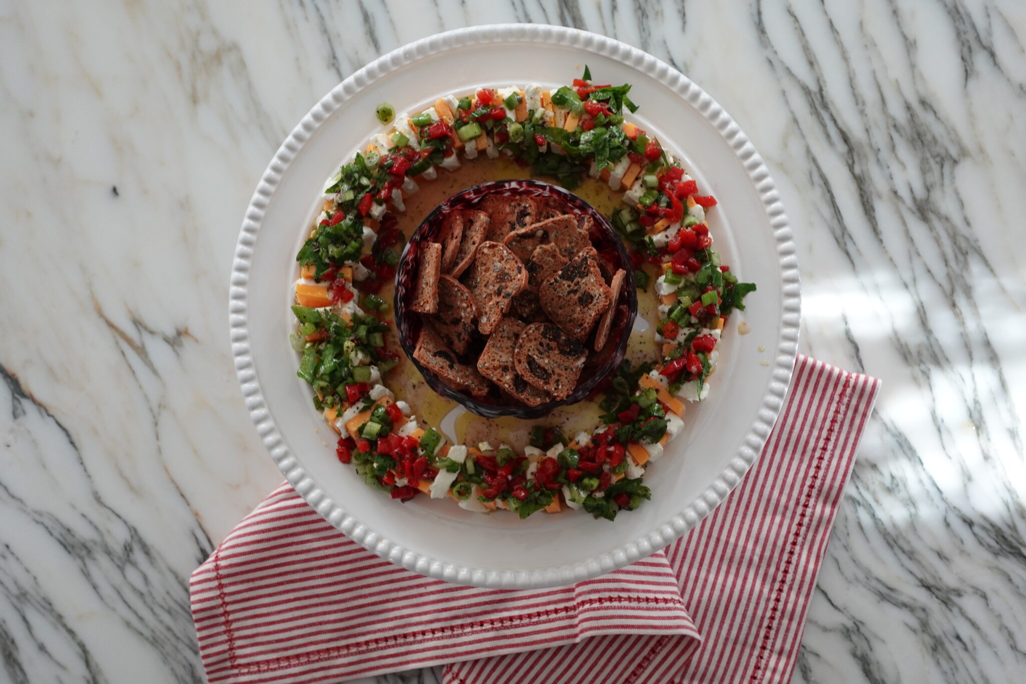 Marinated Cheese Recipe - Ashley Childers